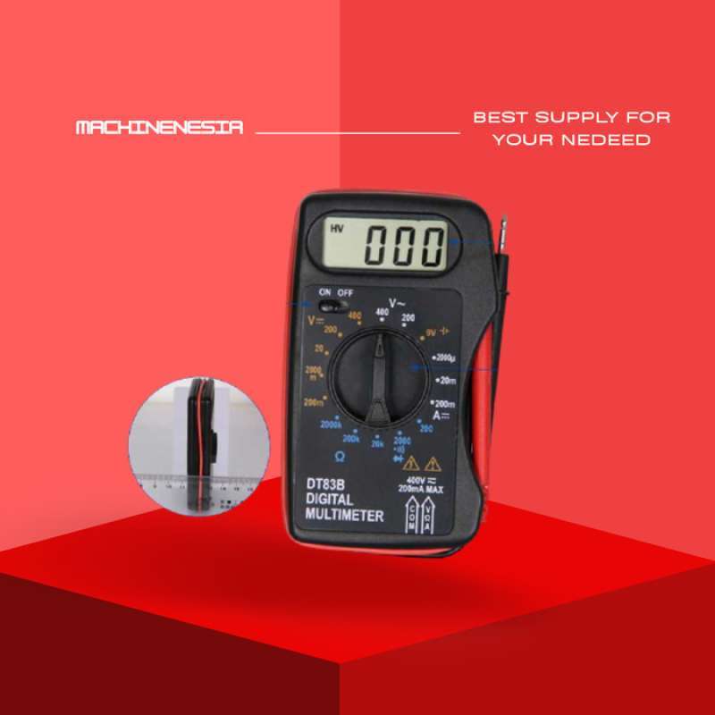 Promo MULTIMETER DIGITAL / MULTITESTER DIGITAL / DIGITAL MULTIMETER ...