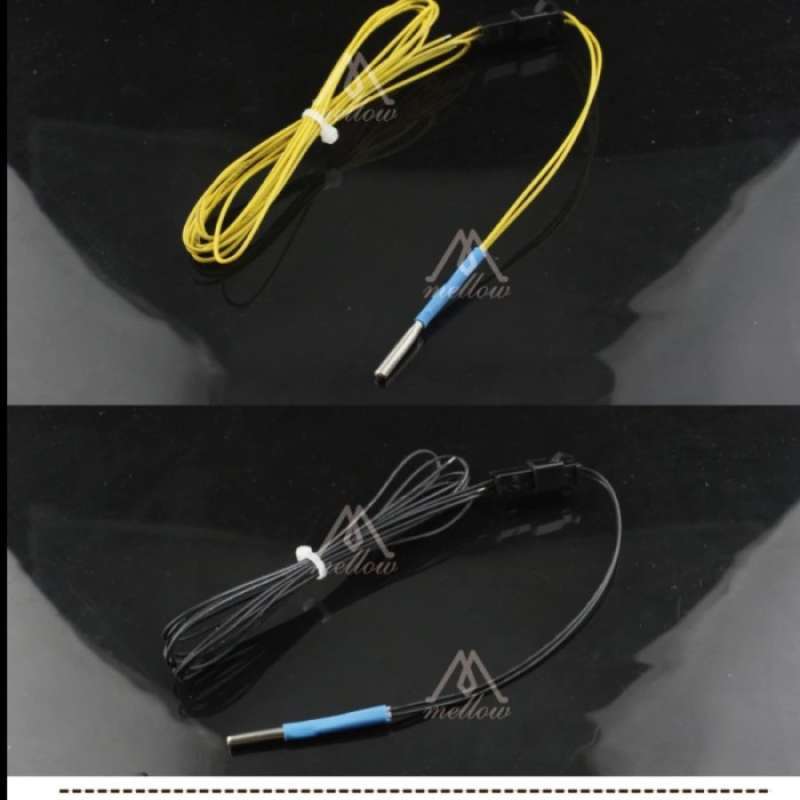Promo Mellow 1m Ht-ntc100k Ohm Thermistor High Temperature Ntc-3950 ...