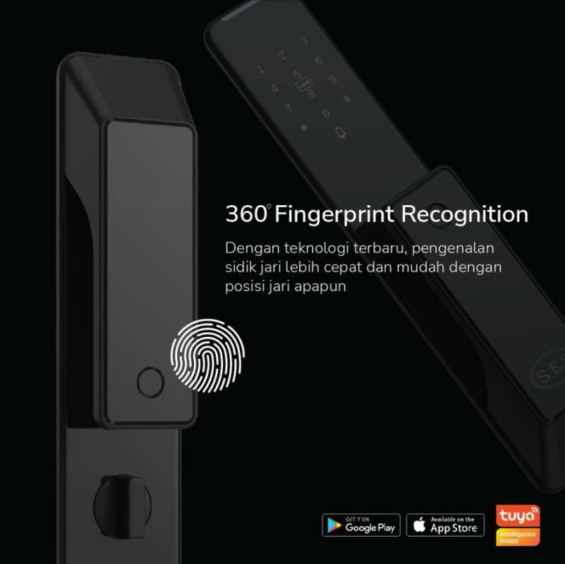 Jual Kunci Digital Smart Wifi Door Lock Ses Sl2 Di Seller Delux ...
