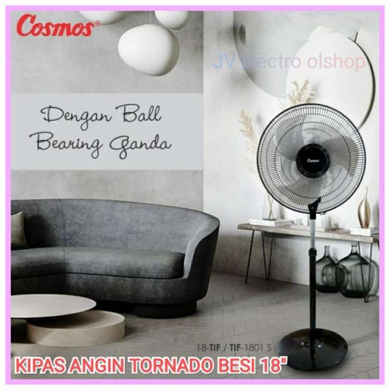 Promo Kipas Angin Besi Cosmos 18 Inch / Cosmos Tif 1801-s Tornado Fan ...
