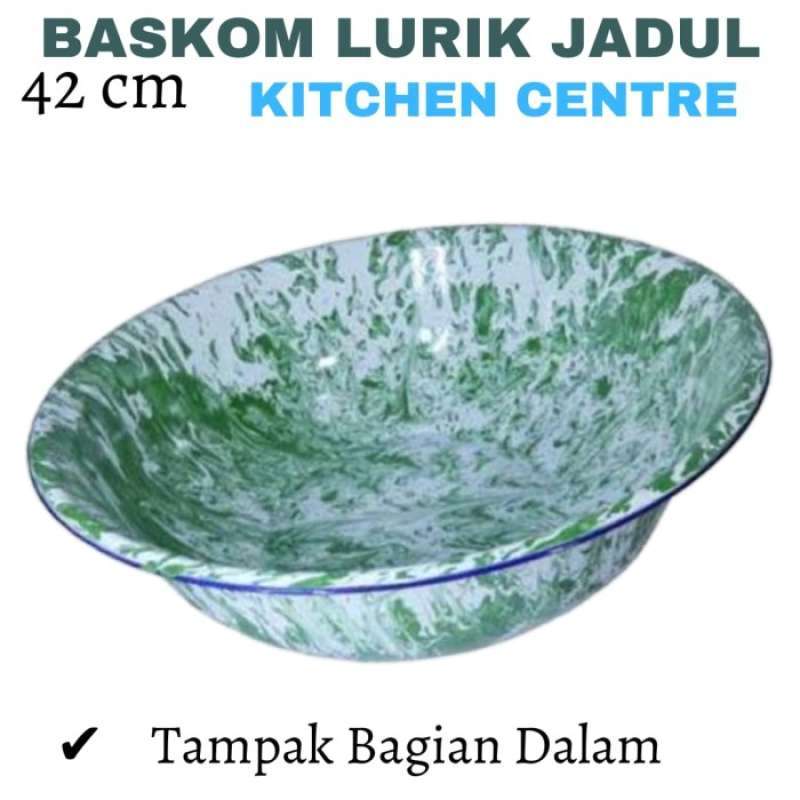 Promo Baskom Jadul Baskom Lurik Baskom Jadul Blurik Baskom Enamel 42 cm ...