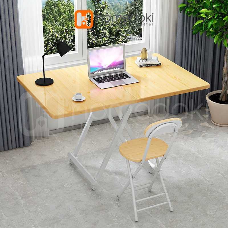 Jual Homedoki Meja lipat minimalis/ Meja Makan Lipat / Meja Lipat Kayu / Meja Makan Portable ...