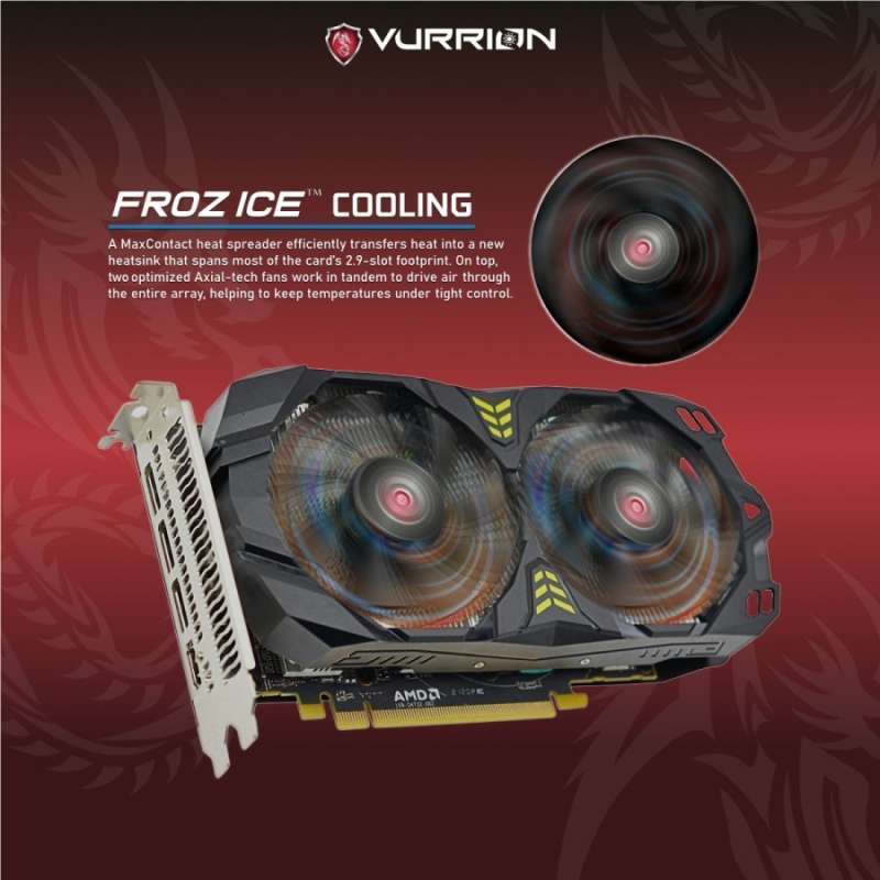 Jual Vga Vurrion Rx 580 8gb Gddr5 256 Bit Di Seller Bengkelkomputerptk ...