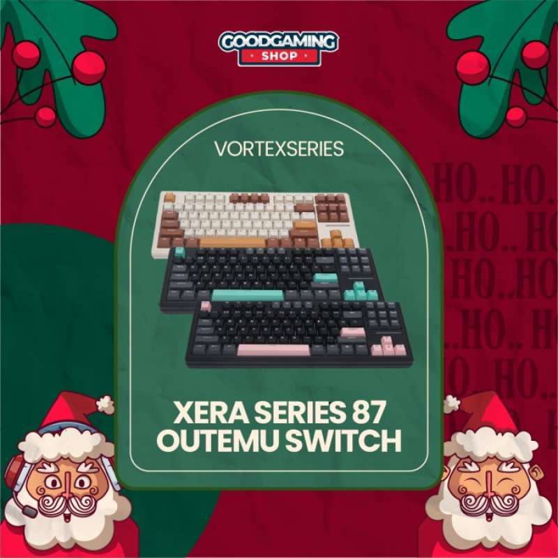 Promo Vortexseries Xera Series 87 Wired Gasket Mount Keyboard Tkl/80% ...