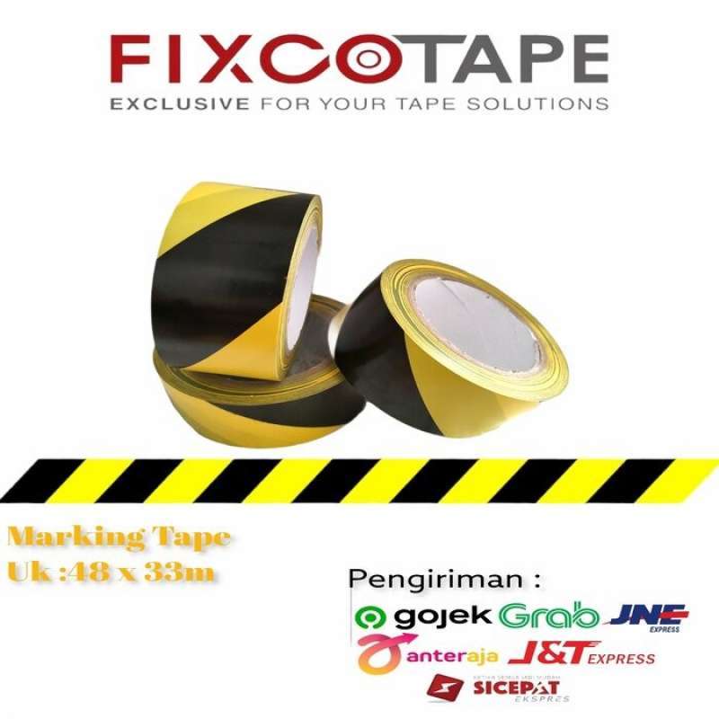 Promo LAKBAN PVC MARKING TAPE/POLICE LINE 2inch KUALITAS IMPORT Diskon ...
