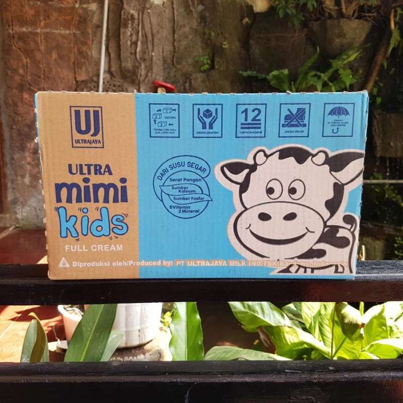 Jual Ultra Mimi Kids UHT Full Cream 40 x 125 ml di Seller Teman Camilan ...