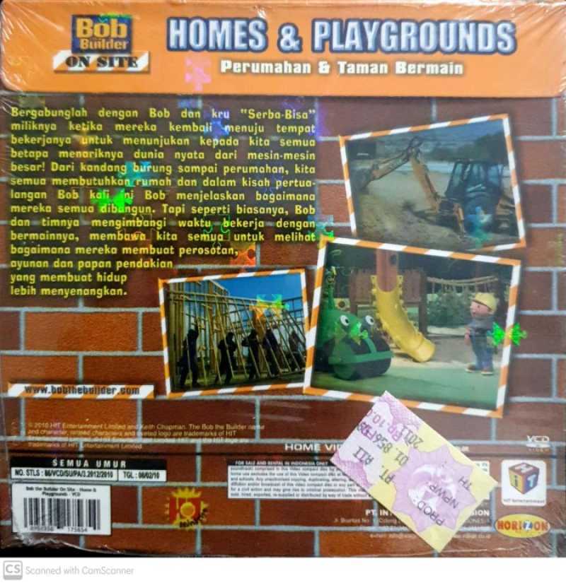 Promo Bob The Builder On Site: Homes & Playgrounds | Vcd Diskon 23% Di Seller Biabia Store ...