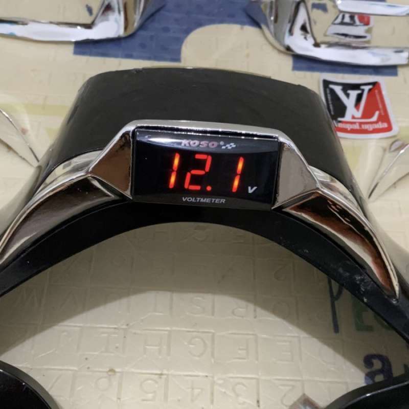 Promo Case voltmeter model terbaru vespa sprint - chrome Diskon 23% di Seller Holderboy Store ...