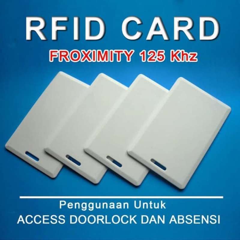Promo Access Control / CARD / KARTU RFID 125 KHZ / Akses Kontrol Diskon ...
