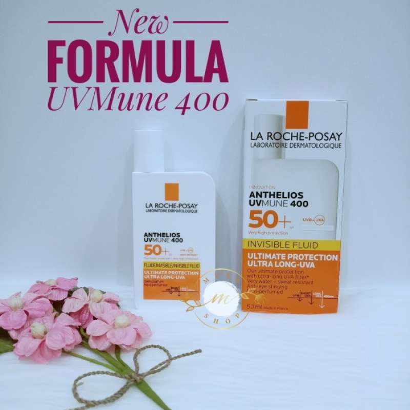 Promo La Roe Posay Anthelios Fluid Uva & Uvb Spf 50+ Pa ++++ Sunscreen ...