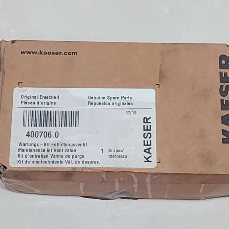 Promo Maintenance Kit Vent Valve 400706.0 Kaeser Diskon 26% di Seller ...