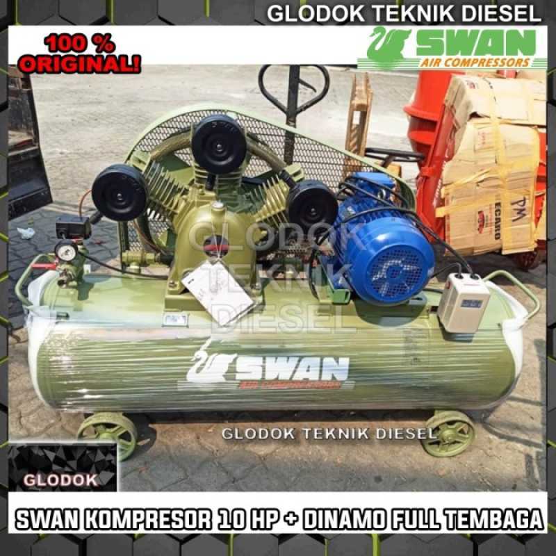 Promo SWAN AIR COMPRESSOR 10 HP KOMPRESOR ANGIN 10 HP (S SERIES) SWP ...