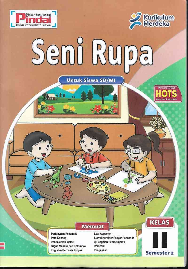 Jual Buku Lks Seni Rupa Kelas 2 Sd/mi Kurikulum Merdeka Semester 2 Di Seller Pacit Buku ...