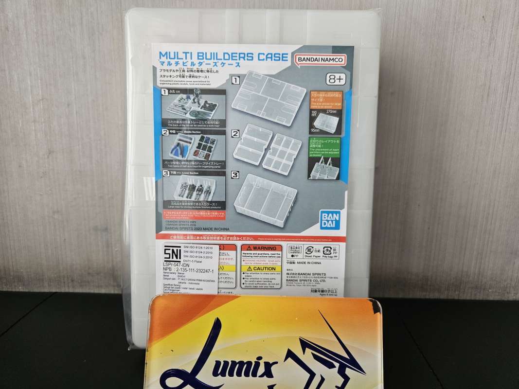 Jual Multi Builders Case - Bandai Storage Box Gundam Gunpla model kit ...