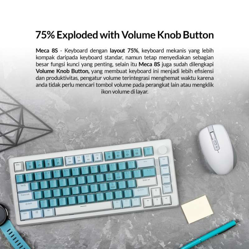 Promo Keyboard Gaming Digital Alliance Mechanical Oetemu Removable ...