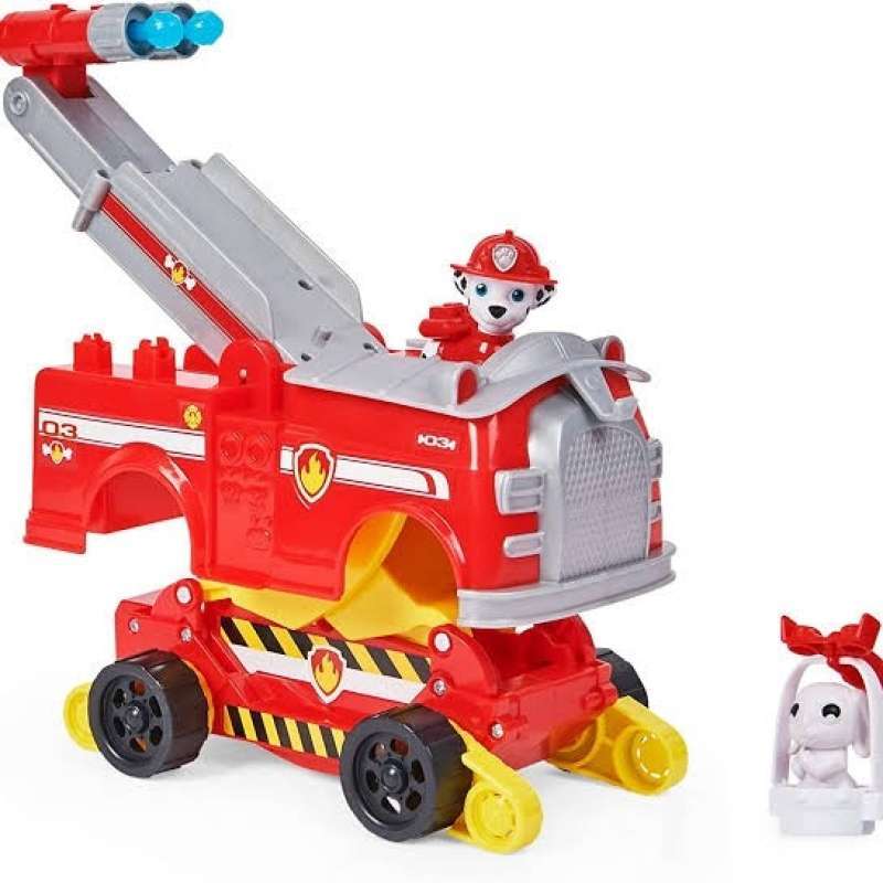 Promo Paw Patrol Rise And Rescue Transforming Car Marshall / Chase ...