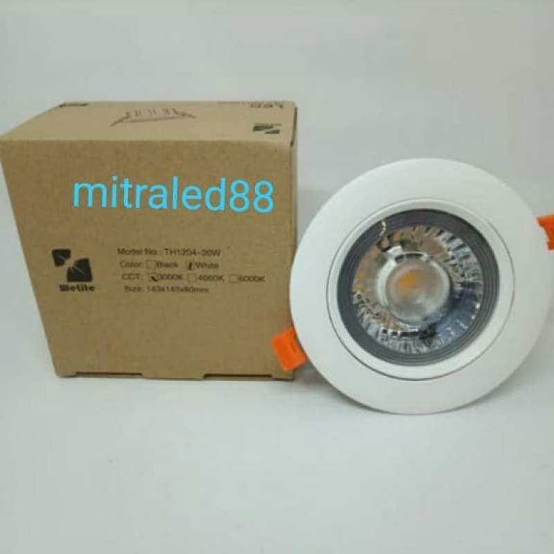 Promo Led downlight Spotlight cob 20w/20watt lampu sorot/tembak plafon Diskon 33% di Seller ...