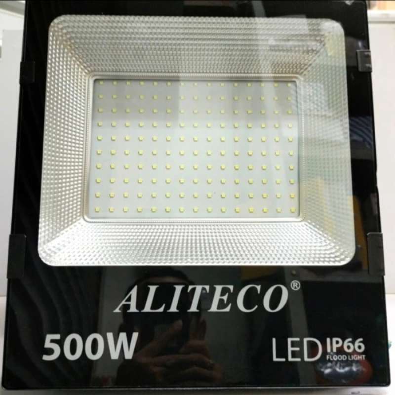 Promo kap Lampu Sorot LED 500 Watt aliteco flood light 500w 500 w led sorot Diskon 21% di Seller ...