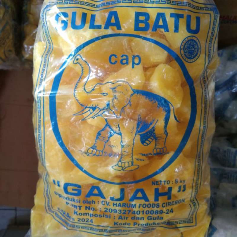 Promo Gula Batu Kuning Khas Cirebon Kemasan 5 Kg Diskon 23% Di Seller ...