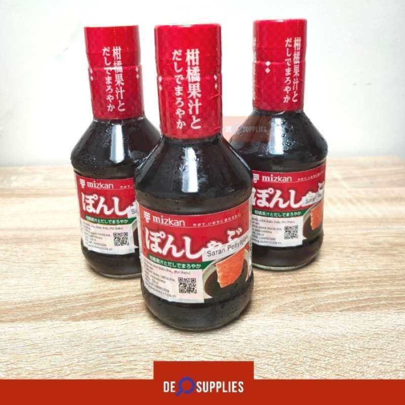 Promo Mizkan Pon Shabu 250ml - Kecap saus celup shabu-shabu Japan Premium Diskon 23% di Seller ...