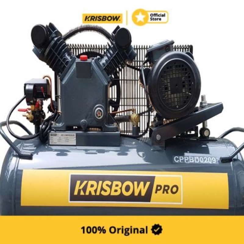Promo Krisbow Air Compressor Kompresor Angin 2hp 90l 10bar 1ph Diskon ...