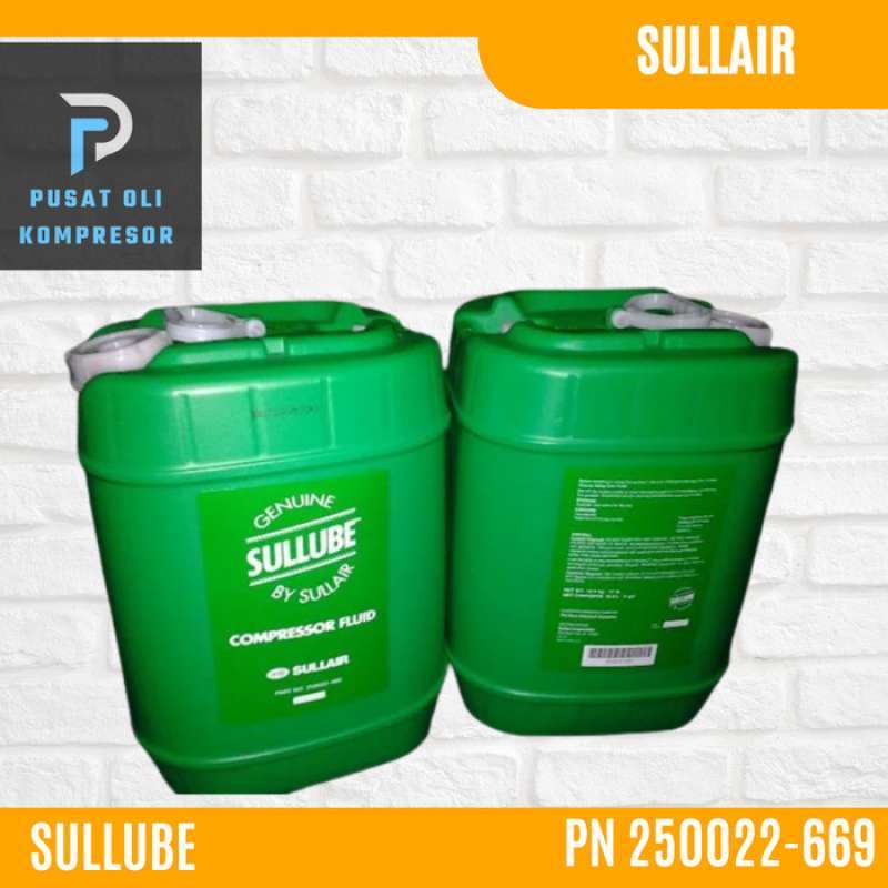Promo Oli Kompresor Sullube PN 250022-669 Sullair Rotary Compressor ...