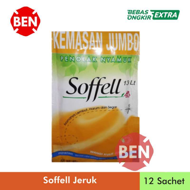 Jual Soffell Jeruk 1 Sachet Pcs Lusin / Soffel Orange Kuning Merah Pink ...