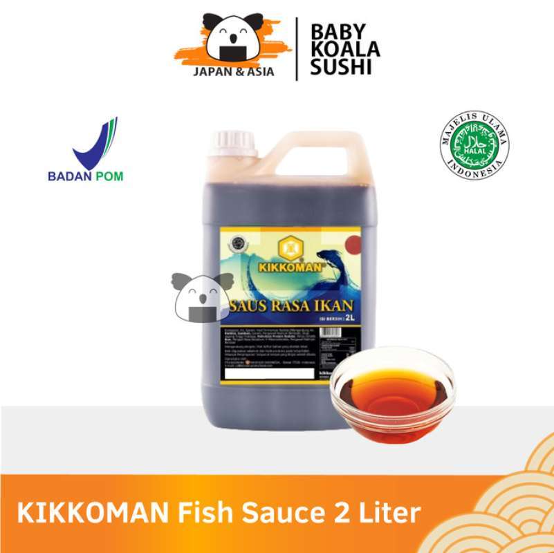 Promo Kikkoman Fish Sauce 2 Liter Halal | Sauce Ikan Diskon 23% di ...