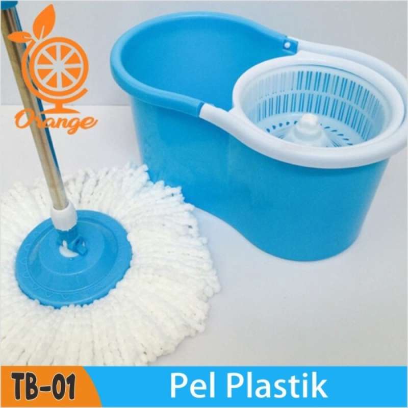 Promo Alat Pel Ember Plastik Spin Mop Pembersih Lantai Praktis Diskon ...