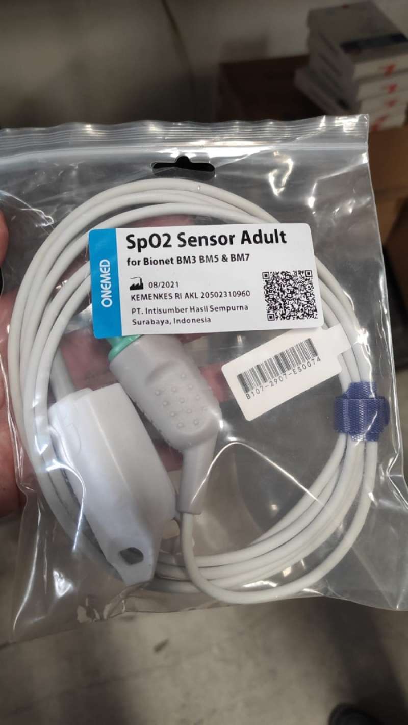 Jual One Med Spare Part Pulse Oximeter/spo2 Oxy 9 - Adult Di Seller Sam ...