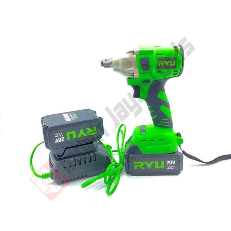Jual Ryu Rcw20v Cordless Impact Wrench Mesin Impact Wrench Baterai ...