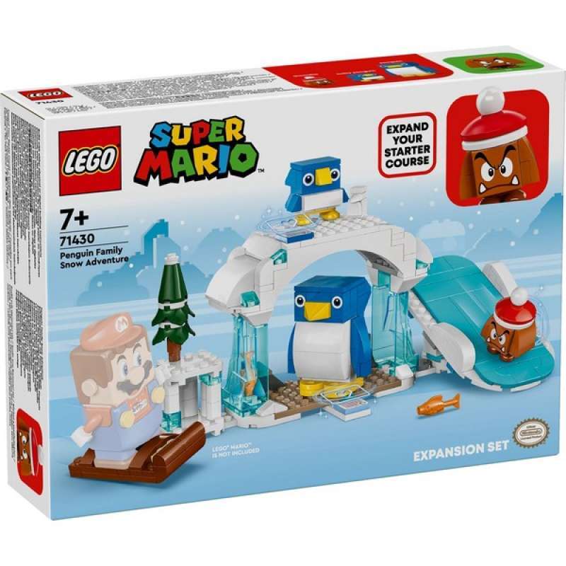 Promo Lego Super Mario 71430 Penguin Family Snow Adventure Expansion ...