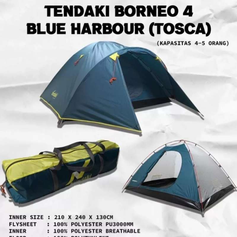 Promo Borneo 3 Tenda Gunung Tendaki Mis Camping Keluarga 3 Orang ...
