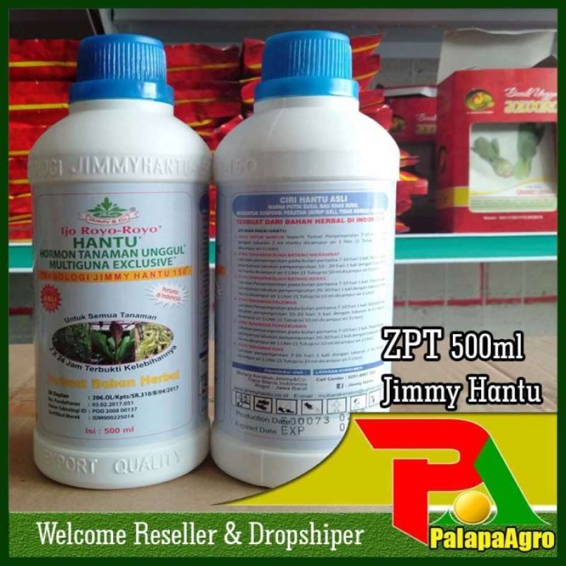 Promo Pupuk organik HORMON ZPT Jago Tani Produk asli Jimmy Hantu 500ml ...