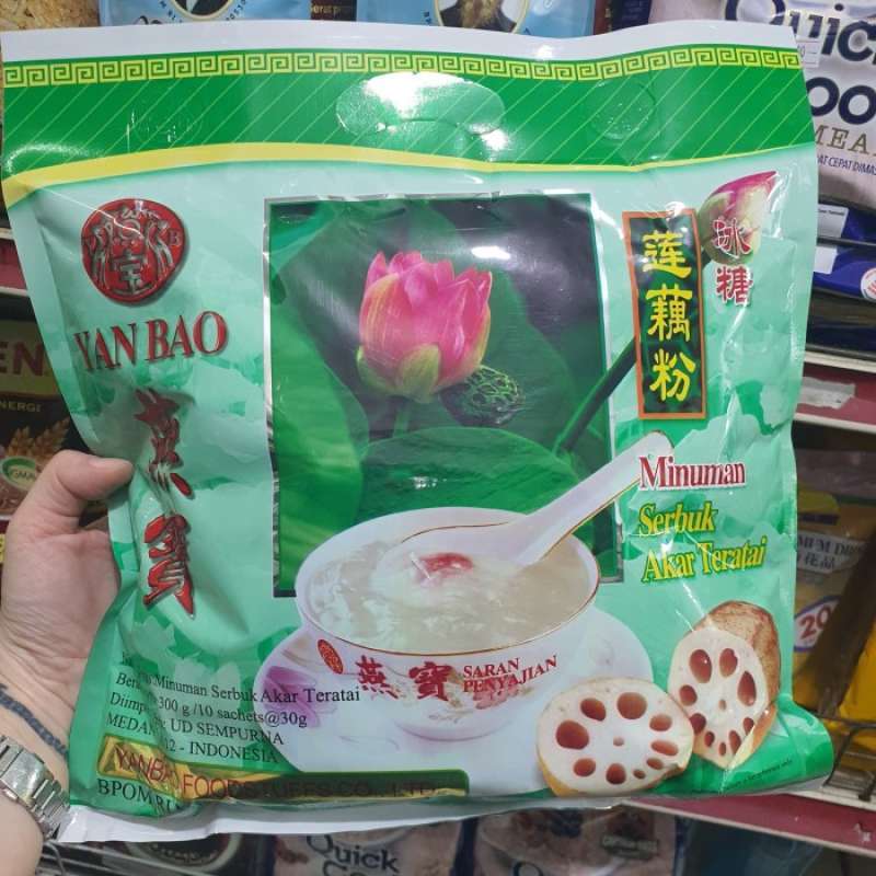 Promo Yan Bao Minuman Serbuk Akar Teratai Lotus Diskon 23% Di Seller ...