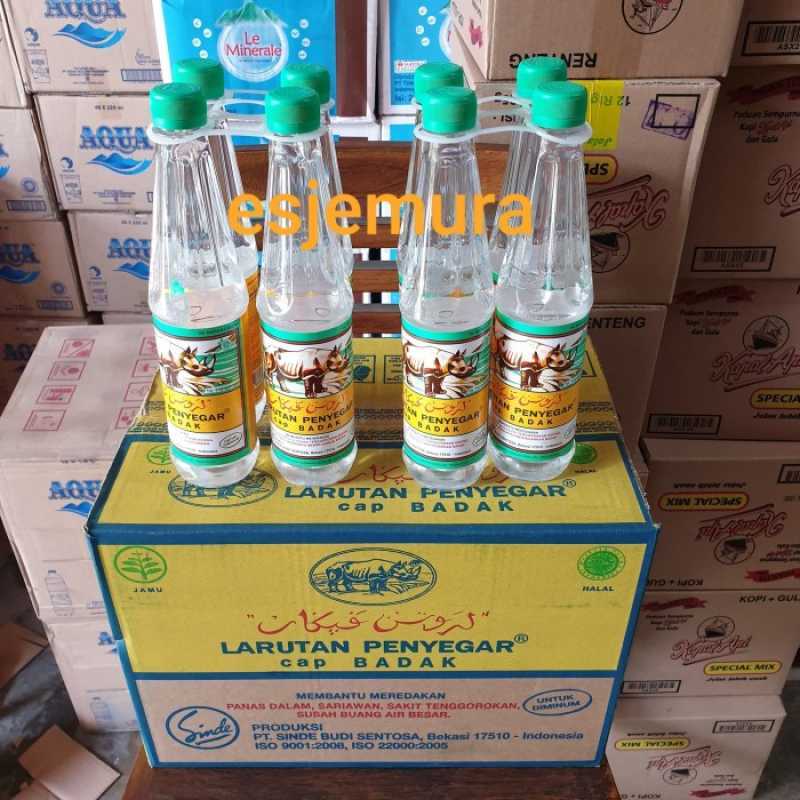 Promo Larutan Penyegar Cap Badak Botol Besar 500ml Diskon 23% di Seller Hikari Storee - Meruya ...