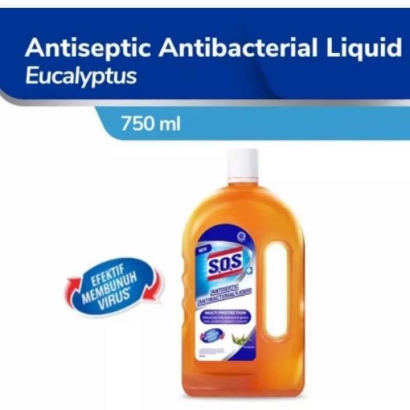 Promo Sos Liquid Antiseptic 750 Ml Diskon 33% Di Seller Danmart ...