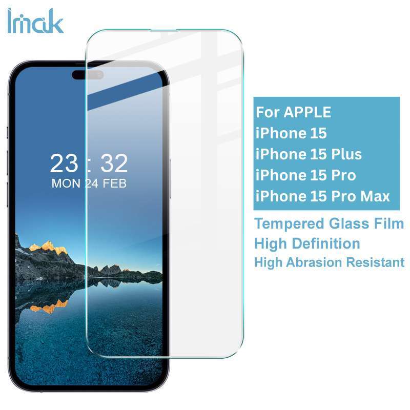 Jual Tempered Glass Iphone 15/Plus/Pro/Pro Max IMAK H Screen Protector ...