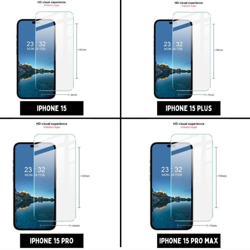 Jual Tempered Glass Iphone 15/Plus/Pro/Pro Max IMAK H Screen Protector ...