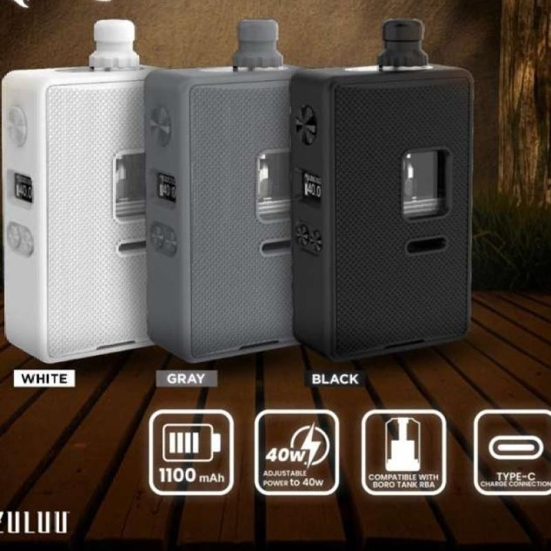 Jual Zuluu Boro Pod 40W 1100mAh Boro AIO Kit by Zuluu x Sarang / Boro ...