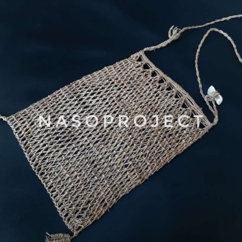 Promo Tas Etnik Koja Besar Asli Rajut Kulit Kayu Tereup Suku Baduy ...