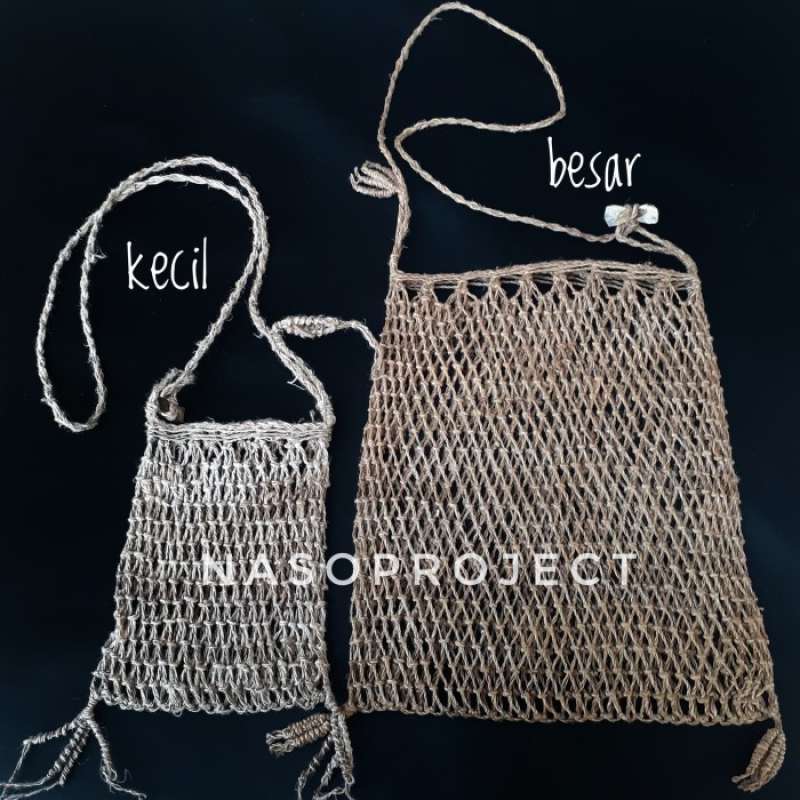 Promo Tas Etnik Koja Besar Asli Rajut Kulit Kayu Tereup Suku Baduy ...