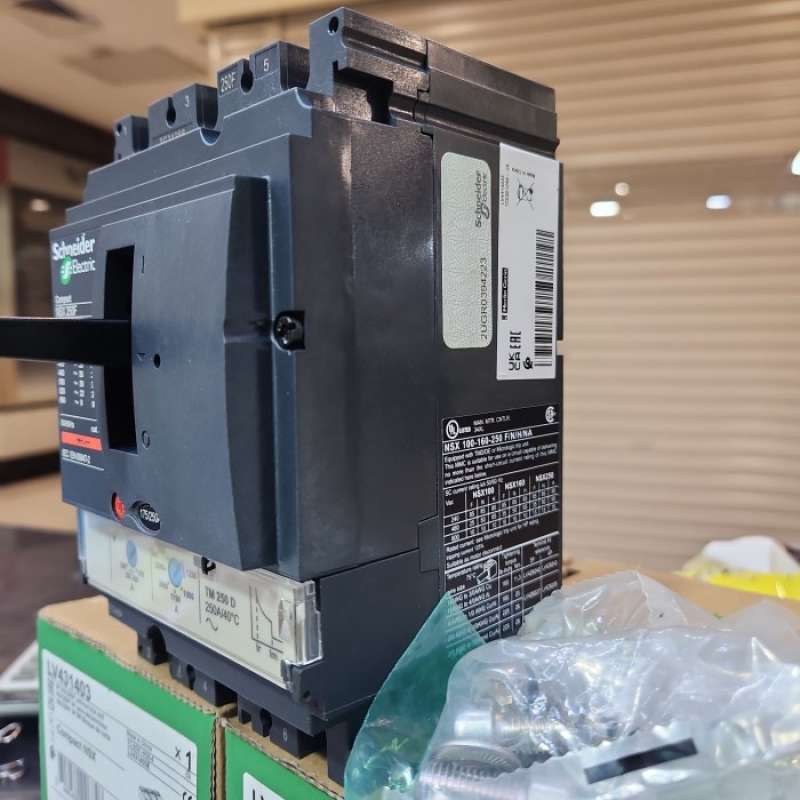 Promo MCCB NSX 250F - NSX 250N 3P 250A / 200A / 160A NEW SCHNEIDER Diskon 23% di Seller Lixia ...