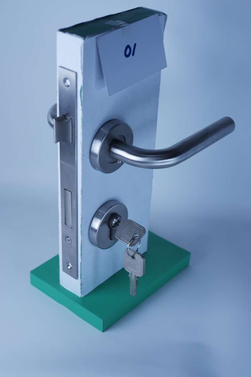 Promo Kunci Handle Pintu Stainless Steel Model 01 Diskon 23% di Seller ...