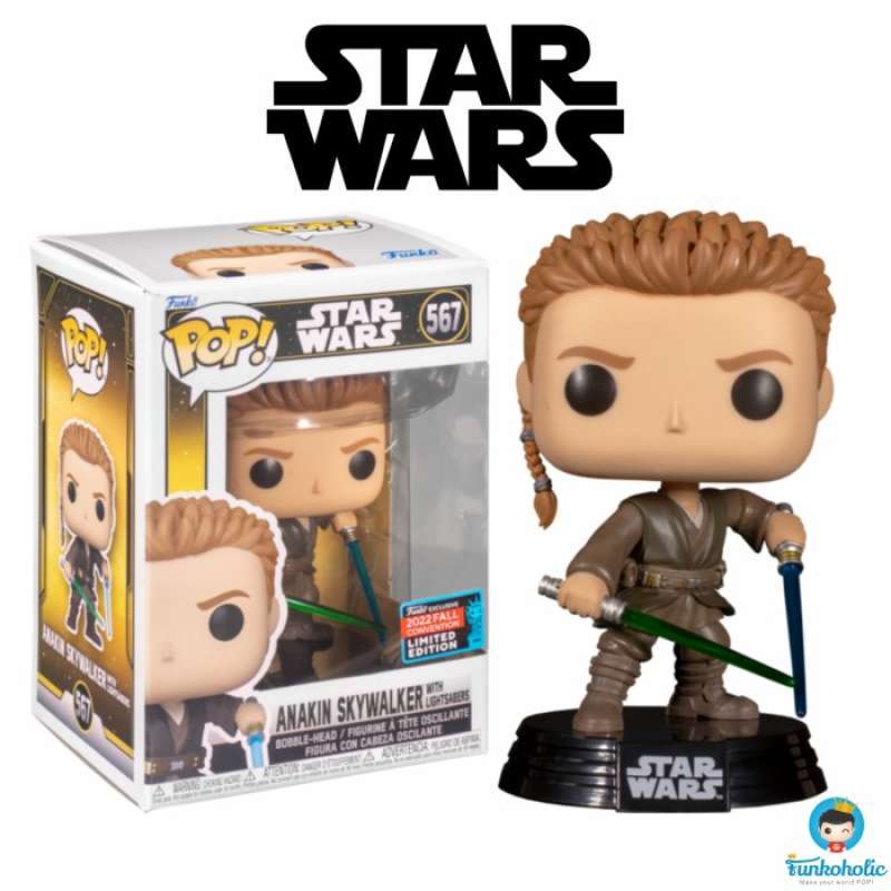 Promo POP! Star Wars Anakin Skywalker with Lightsabers NYCC EXCLUSIVE ...