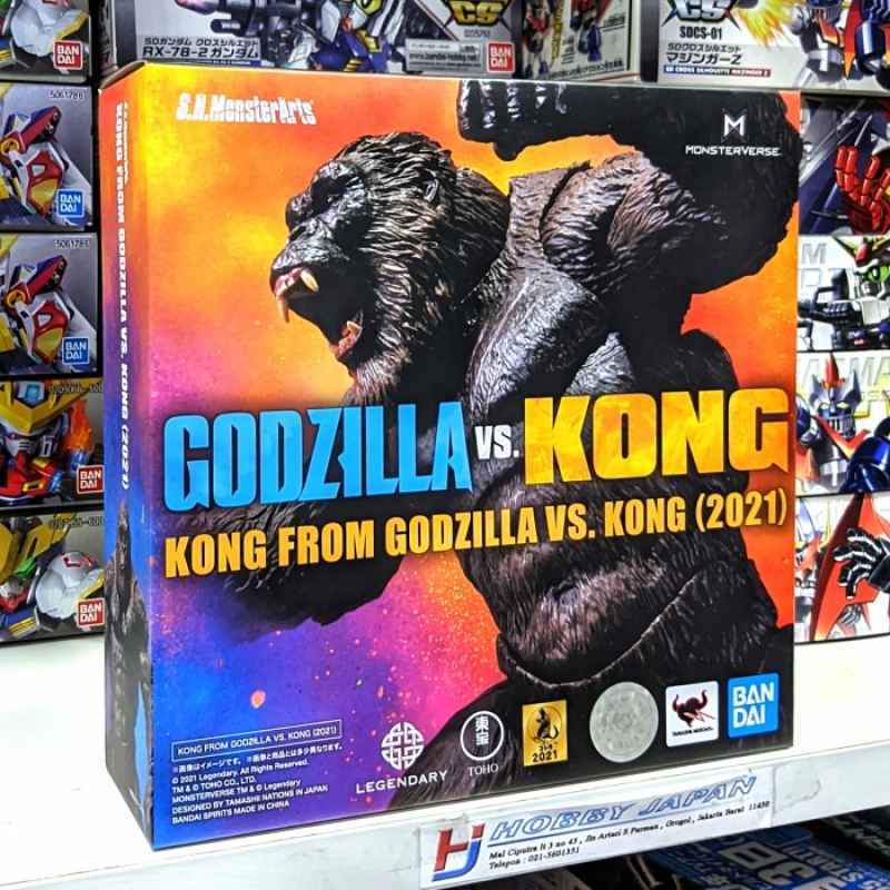 Jual Shm Sh Monster Arts Kong From Godzilla Vs Kong 2021 Di Seller ...