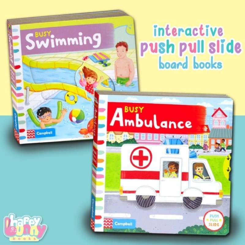 Promo Busy Campbell Books Interactive Push Pull Slide board books Diskon 23% di Seller Fennik ...