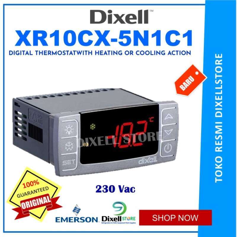 Promo DIXELL XR10CX-5N1C1, 230 Vac + 1 NTC Probe Digital Thermostat ...