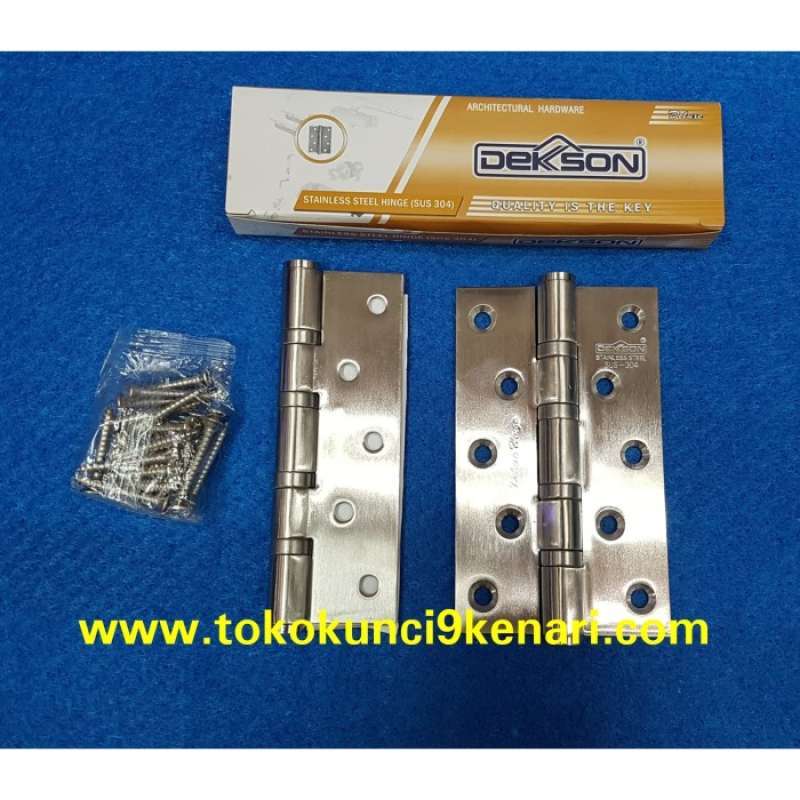Promo Engsel Dekson 5inch | Hinge DKS DL 5Ã—3Ã—3mm 4bb SS SUS304 Diskon ...