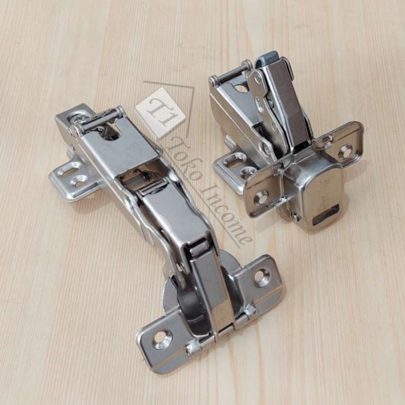 Promo Engsel Kodok / Buaya 180 Derajat Slow Soft Close Sudut Bifold ...